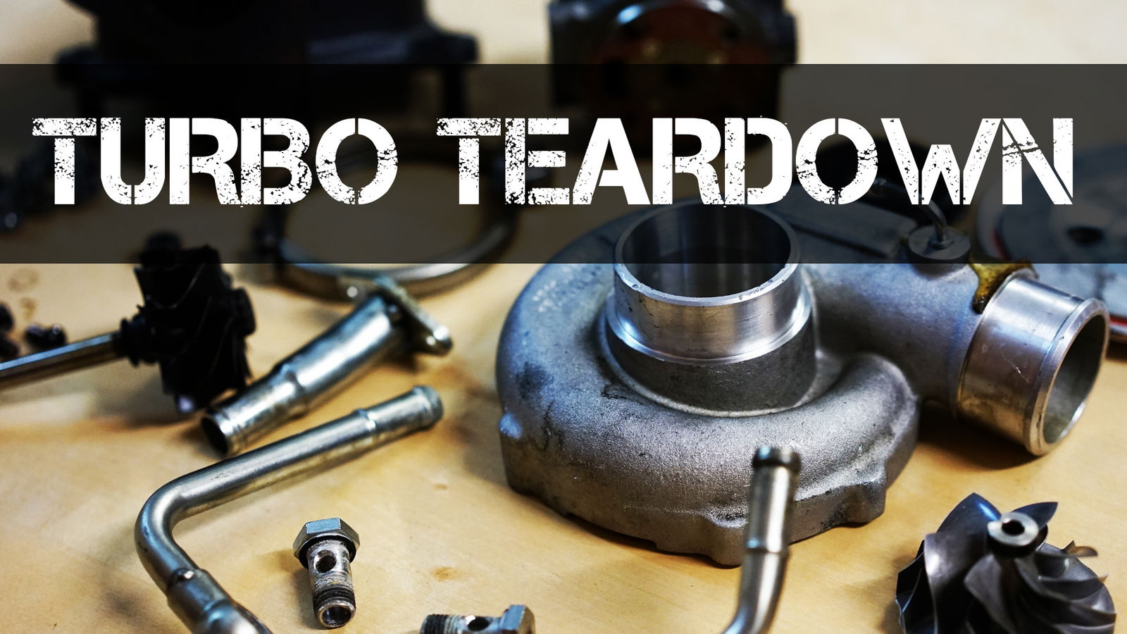 TURBO TEARDOWN - Pulling apart a Turbocharger - Boosted Media
