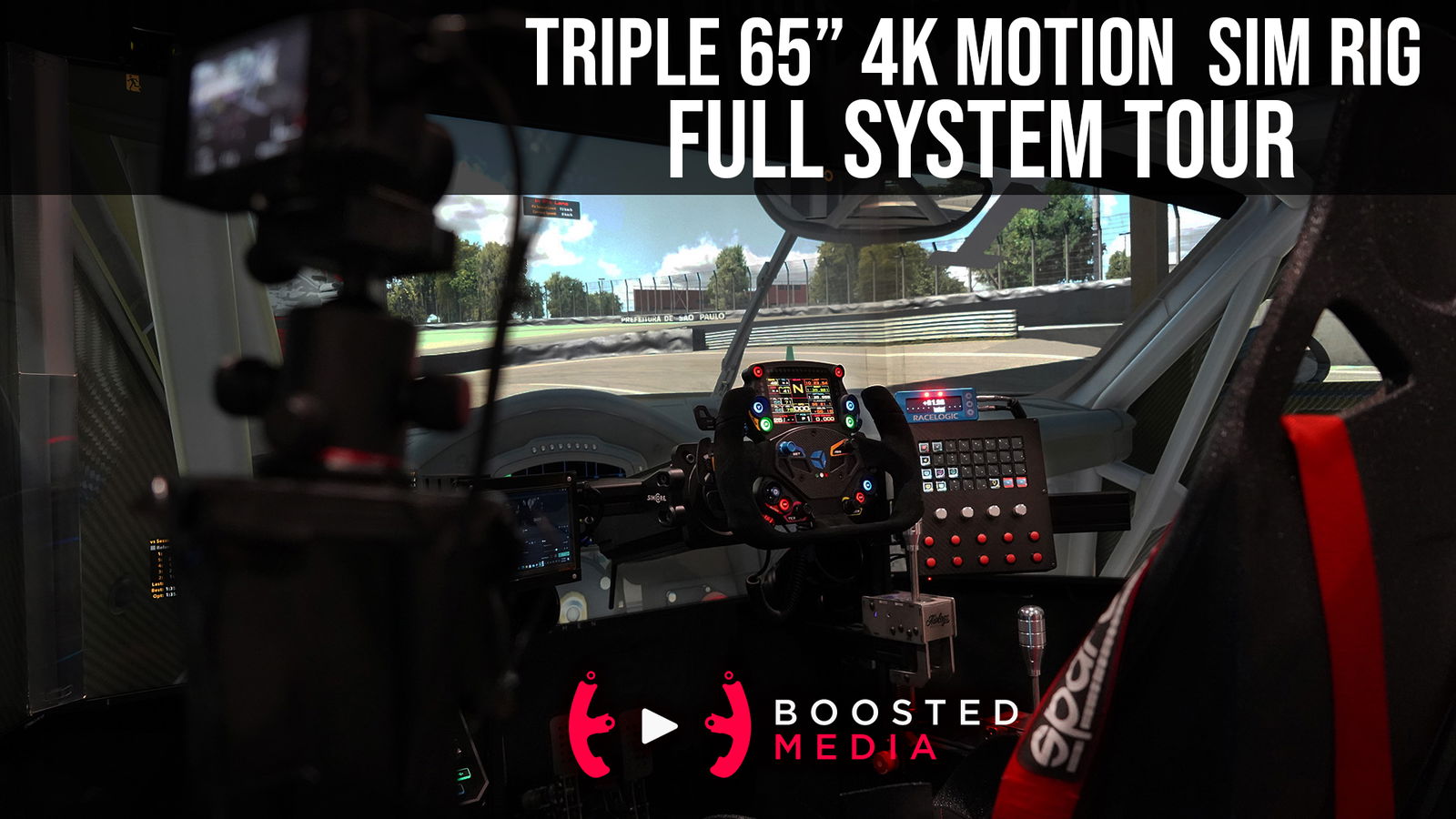 FULL RIG TOUR! - How the Boosted Media Triple 65 Inch 4K Motion Sim ...