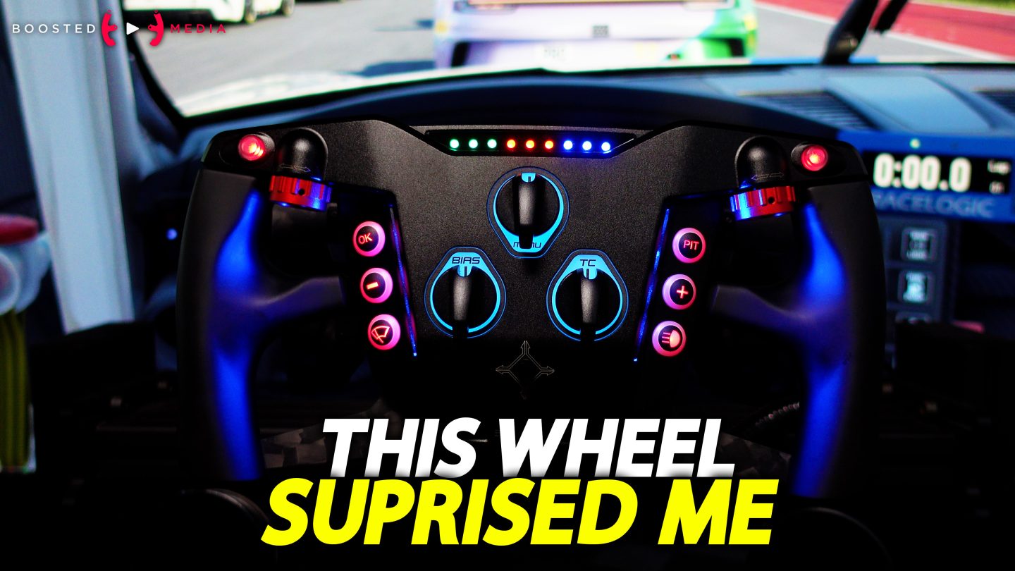 VPG Stealth - High End Sim Racing Wheel - Detailed Review - Boosted Media